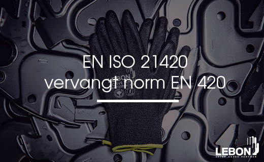 De EN420-norm is geëvolueerd tot EN ISO 21420. - Lebon Protection