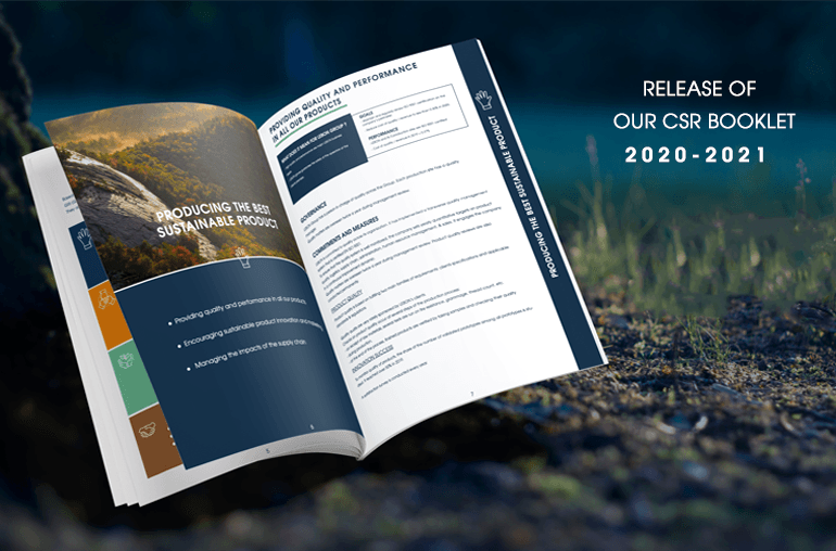 Release of our CSR booklet 2020-2021 - Lebon Protection