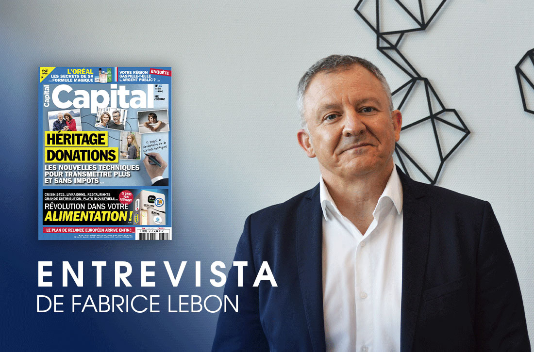 Entrevista de Fabrice LEBON en la revista CAPITAL - Lebon Protection